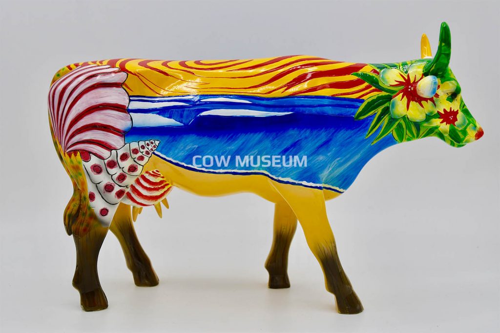 One Happy Cow (large) -Cow parade large collection