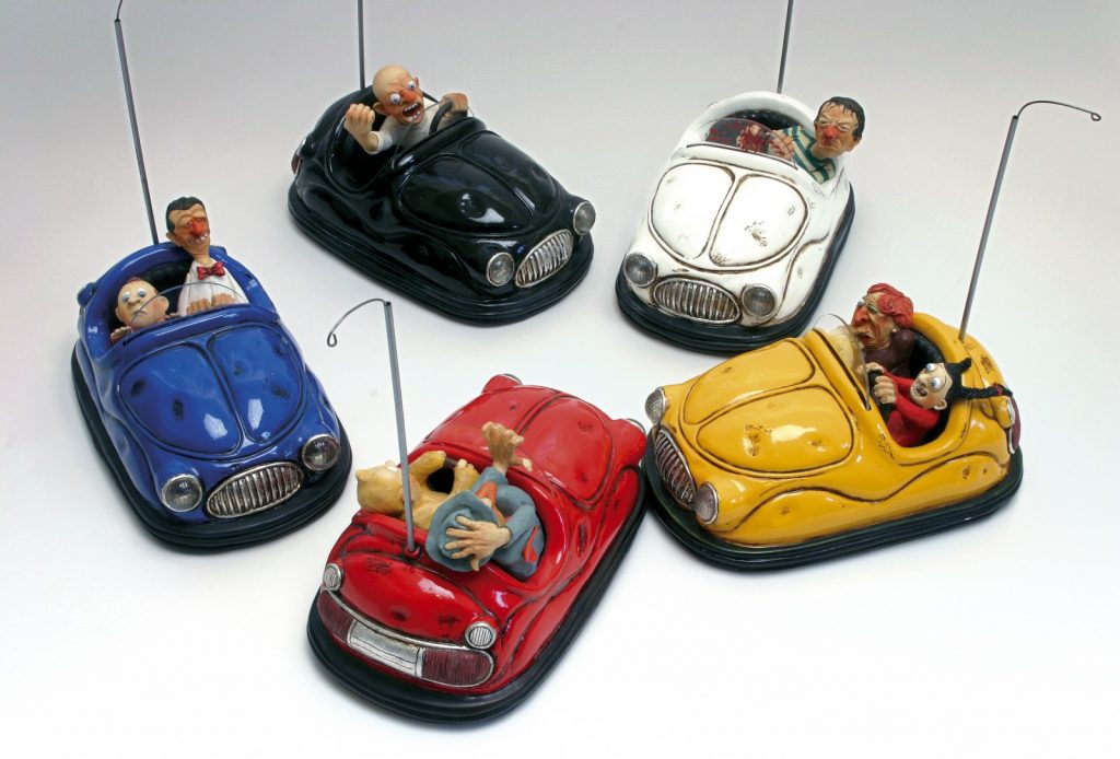 The Bumper Car aset -Guillermo Forchino best collections